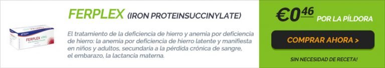 Se puede comprar ferplex sin receta